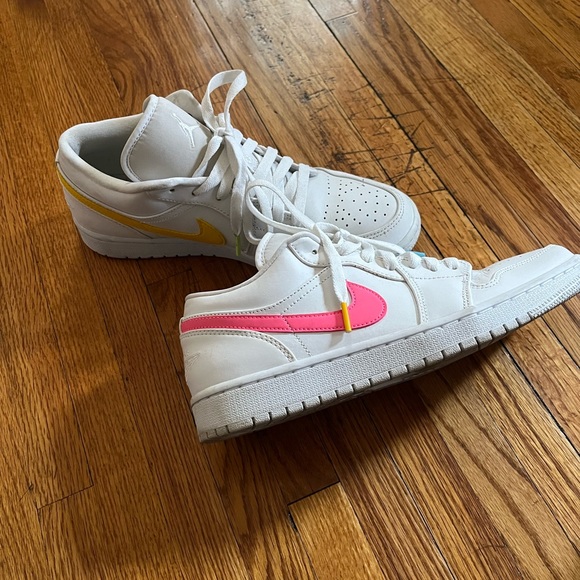 Jordan | Shoes | Air Jordan Low Multi Color Swoosh | Poshmark